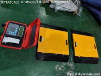 China Wireless Portable Weighing Scale For Trucks 30 Ton Vehicle Weighing Pads for sale