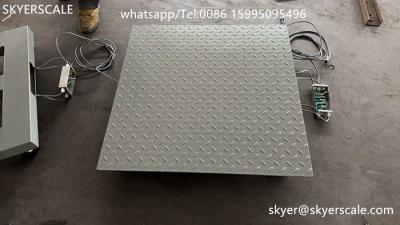 China Floor Scales For Warehouses 5000kg  Industrial Platform Scale for sale