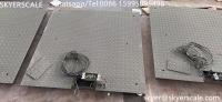 China Steel 1.2mx1.2m Platform 3 Ton Heavy Duty Weighing Scale  With Anti-mouse Plate for sale