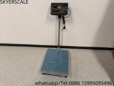 China 100kg 200kg 300kg Bench Scale Industrial Platform Digital Scale Weight Scale 40x50cm for sale