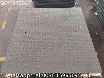 China Weighing Platform Scale Digital Weighing 1.2x1.2m 1 Ton-3 Ton Floor Scale for sale