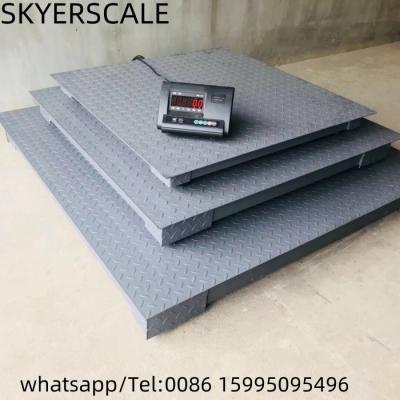 China Industrial Floor Scale With Weighing Indicator 500kg Till 5000kg With Printer for sale