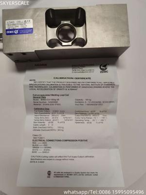 China ZEMIC Stainless Steel  BM6G Load Cell Single Point Sensor OIML Force Transducer For Electronic Weighing Bench Scale for sale