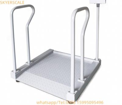 China Hospital Weighing Scales Portable Wheelchair Scale for sale