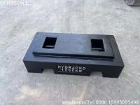 China 1000kg Test Weight Cast Iron Counterweights Test Masses For Crane for sale