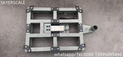 China Mild Steel Digital Bench Weighing Scale  40x50cm 200kg With Zemic L6E3  Load Cell for sale