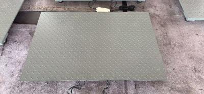 China Carbon  Steel  0.8x 1.2 M 2t Platform Weighing  Scales for sale