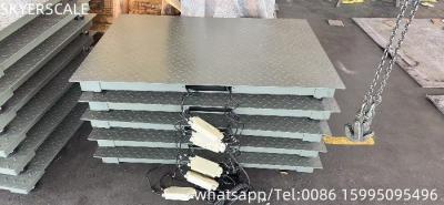 China Deliver Industrial Floor Scales 3ton 1.2x2m for sale