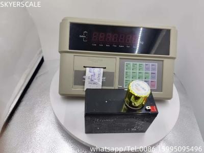 China Weighing Indicator Monitor Plastic  YAOHUA XK3190-A9P Built In Printer For Truck Scale for sale