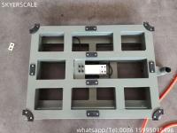 China 60x60cm 300kg Portable Bench Scale Weigh Carbon Steel Platform Scale for sale
