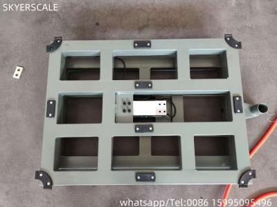 China 60x60cm 300kg Portable Bench Scale Weigh Carbon Steel Platform Scale for sale