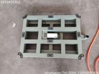 China Digital Carbon Steel 50x50xm 500kg Platform Scale Bench Scale With A12E Weighing Indicator for sale