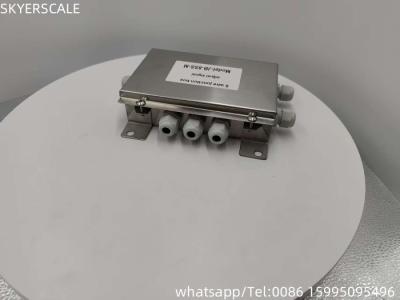 China Stainless Steel 8 Line Adjust Signal Sum Box Connect 8pcs Load Cell For Truck Scales for sale