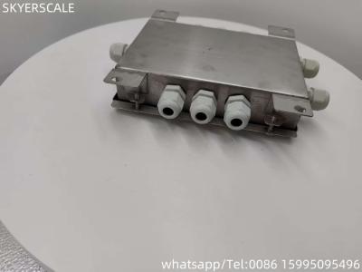 China Weighbridge 8 Wire Stainless Standard Industrial Analog Adjust Signal Junction Box For Truck Scales 3x18m for sale