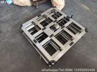 China 304 Stainless Steel 500x500mm 500kg Digital Bench Scale Frame With Platform for sale