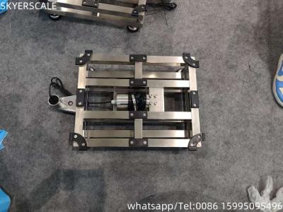 China Factory 304 Full Stainless Steel 400x500mm 300kg Waterproof IP67 Platform Scale for sale