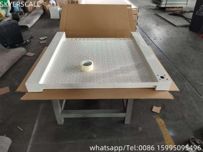 China Low Profile 3 Ton Electronic Digital Scale With Heavy Duty Floor Chair Wheel Display Type A12 for sale