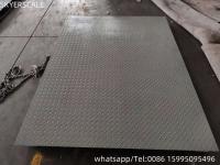 China Electronic Platform Floor Weighing Scale Digital Platform Scale 5t 10t Carbon Steel AC / DC 110v / 220v for sale