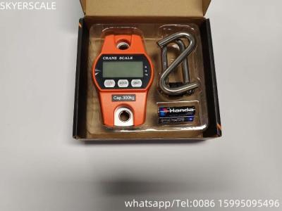 China 300KG digital crane scale 0.3 ton Mini Hook Hanging Electronic for sale