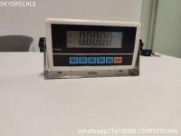 China Floor Scale Platform Weight Indicator With LCD Display And Terminal Type for sale