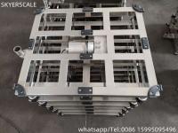 China Stainless Steel Customizable Platform Bench Scale 700x800mm 800kg Industrial Electronic for sale