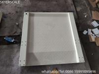 China Carbon Steel / Q235B 0.8x1m Balance  1 Ton Ground Electronic Floor Balance Industrial Weighing Floor Scale for sale