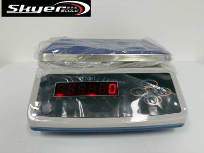 China 20kg Digital Weighing Scale With LCD Stainless Steel Pan for sale