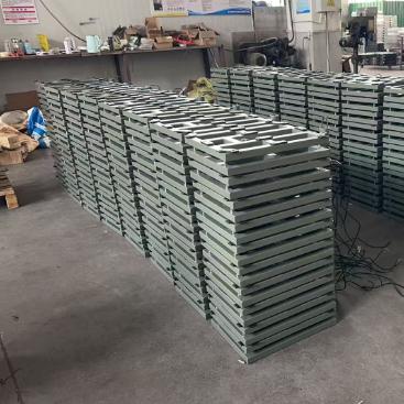 China 60*80 Digital Electronic 300kg Carbon Steel Bench Postal Platform Scale  100kg 150kg 300kg 500kg for sale