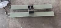 China 3t/0.5kg Robust Floor Weighing bars grey color with Shock Absorbing Rubber Mounts for sale