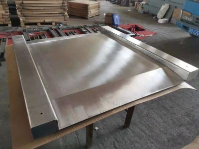 China Pitless 1.0X1.0M 1t Industrial Floor Standing Weighing Scales for sale