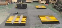China Overloading multi-axle Vehicle Scales with Low Profile portable axle weigh pads Wheel scales for sale