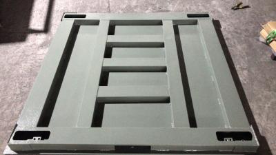 China Single Desk 1.2x1.2m-3t Pitless Digital Weighing Scale Electronic Platform Floor Scale for sale