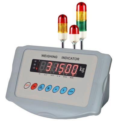 China LED Mechanical  Digital Scale Indicator With Monochrome Warning Lamp for sale