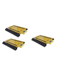 China SQB LoadCell 30t Portable Axle Scales Weigh Pads for sale