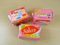 China Wrapping Sanitary Napkin Pads Waterproof Absorbent Fabric Menstrual Pads for sale