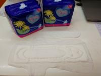 China Wingless Silk Disposable Sanitary Napkins 410mm With Soft Cotton Fabrics FDA for sale