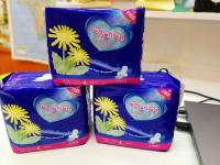 China Natural Menstrual Sanitary Pads Feminine Hygiene Night Use Sanitary Napkin OEM for sale