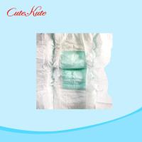 China SAP Disposable Baby Nappy PE Backsheet Breathable Organic Disposable Diapers for sale