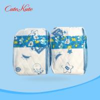 China Large Newborn Waterproof Diapers Fluff Pulp And SAP Wetness Indicator Nappies for sale