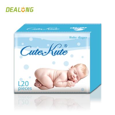 China Newborn Overnight Infant Baby Diapers Adjustable With SAP Paper Core Soft Cotton for sale