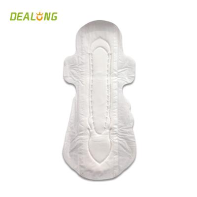 China Ultra Thin Sanitary Napkin Diaper Night 155mm Super High Absorbency for sale