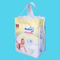 China White ADL Baby Pull Up Pants Super Absorbency Organic Pull Up Diapers Printed for sale