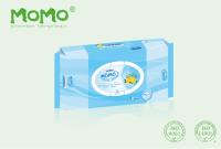 China Unscented Baby Wet Wipes Bamboo Fiber Moisturizer Alcohol Free for sale