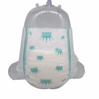 China Soft Newborn Infant Baby Diapers Breathable With Backsheet Film Leak Guard for sale