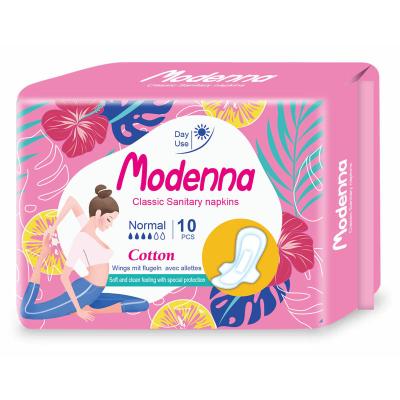 China High Absorbency Winged Hygiene Sanitary Pads Breathable Disposable for sale