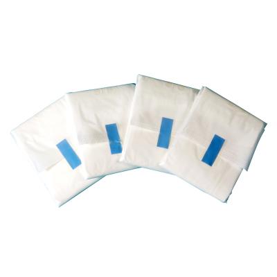 China Organic Thick Sanitary Pads Mesh Chemical Free Sanitary Pads PE Wrapper for sale