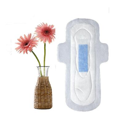 China 240mm Natural Cotton Sanitary Pads Organic All Cotton Maxi Pads Perforated Film for sale