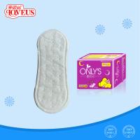 China 180mm Pure Cotton Organic Cotton Panty Liner Biodegradable For Daily Use for sale