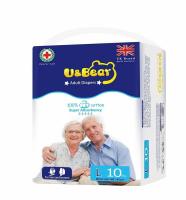 China ADL Care Adult Diapers Incontinence PE Film Dryness Disposable for sale