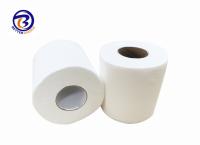 China Soft Comfortable Toilet Disposable Paper Tissue Roll 15 Gsm H 9CM for sale